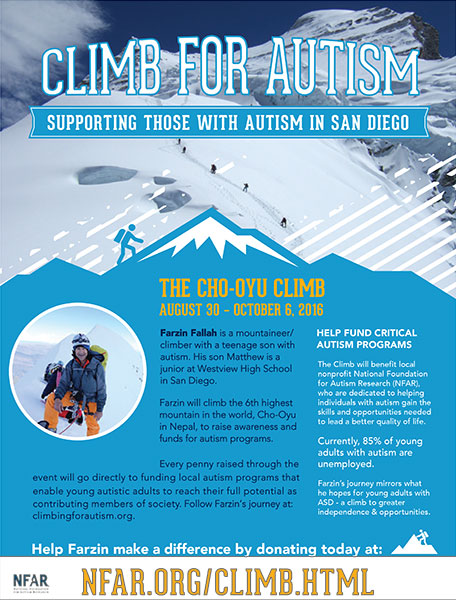 Climbing for Autism - Positive Action Communty Theatre